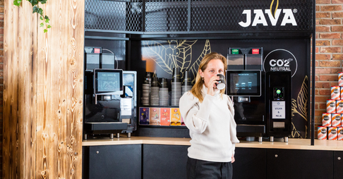 JAVA Koffie op het werk